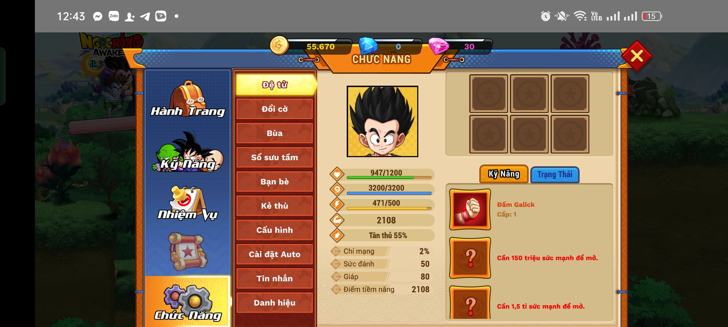 Tài khoản SOSINH rank 1 giá rẻ 80000 #65